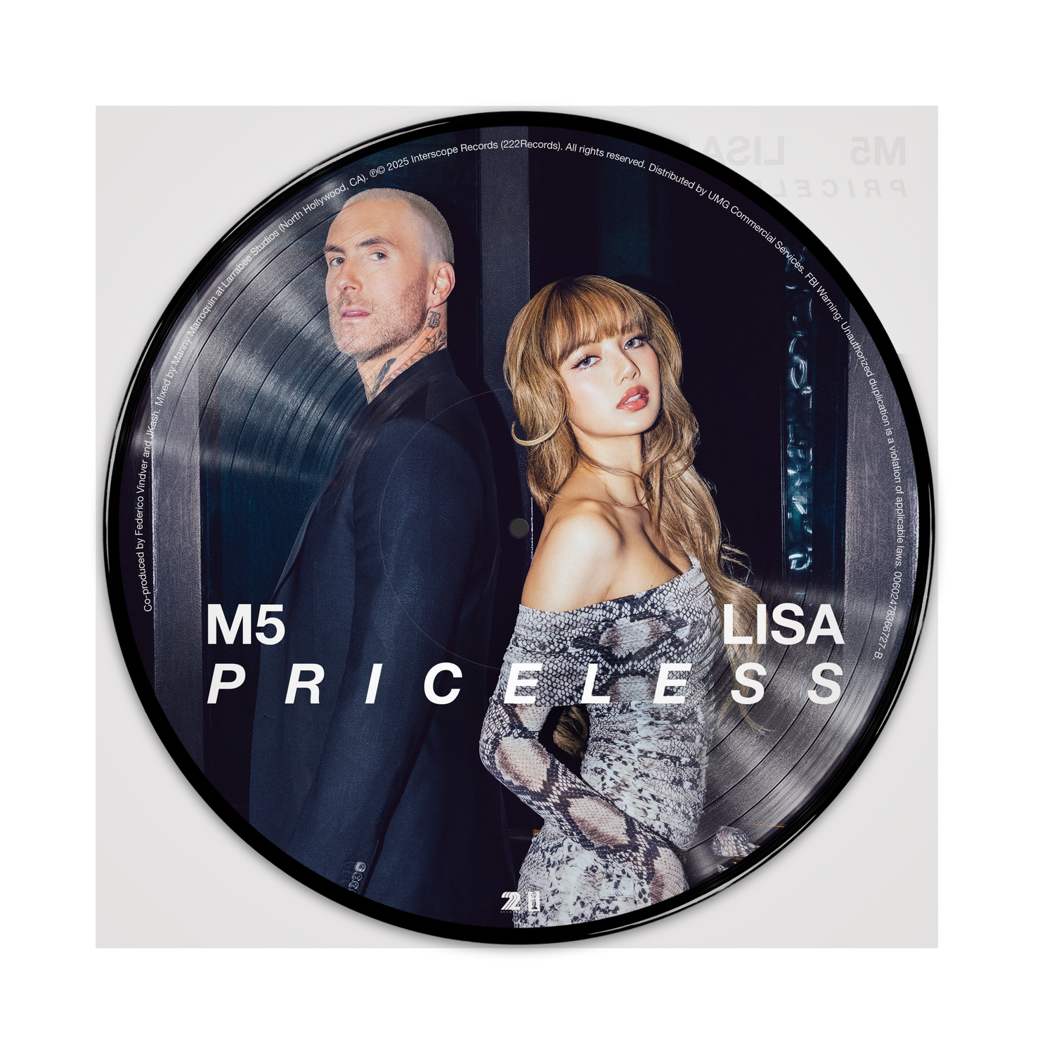 PRICELESS 7" Single Limited Edition Picture Disc – Universal Music Thailand